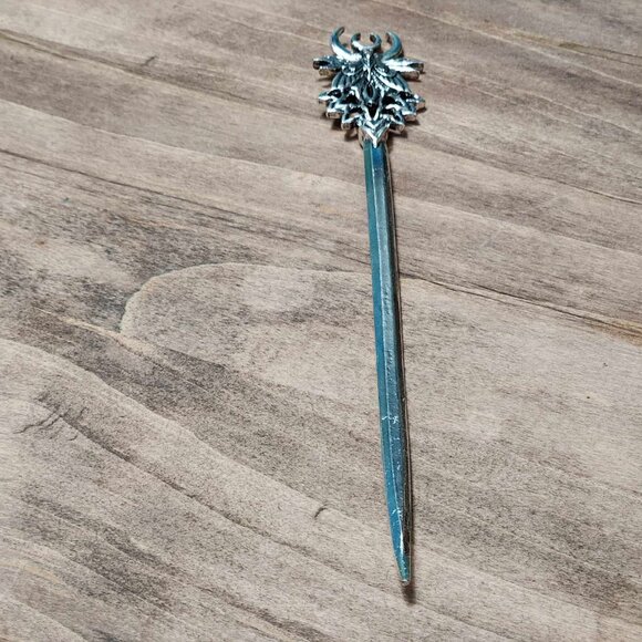 Jewelry | Silver Moth With Moon Viking Hair Stick | Poshmark